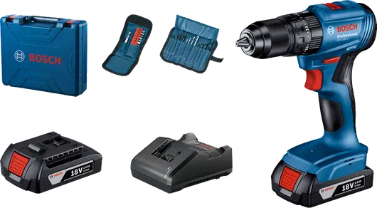 PRO GSB 18V-65 สว่านเจาะกระแทก/สว่านไขควงไร้สาย | Bosch Professional